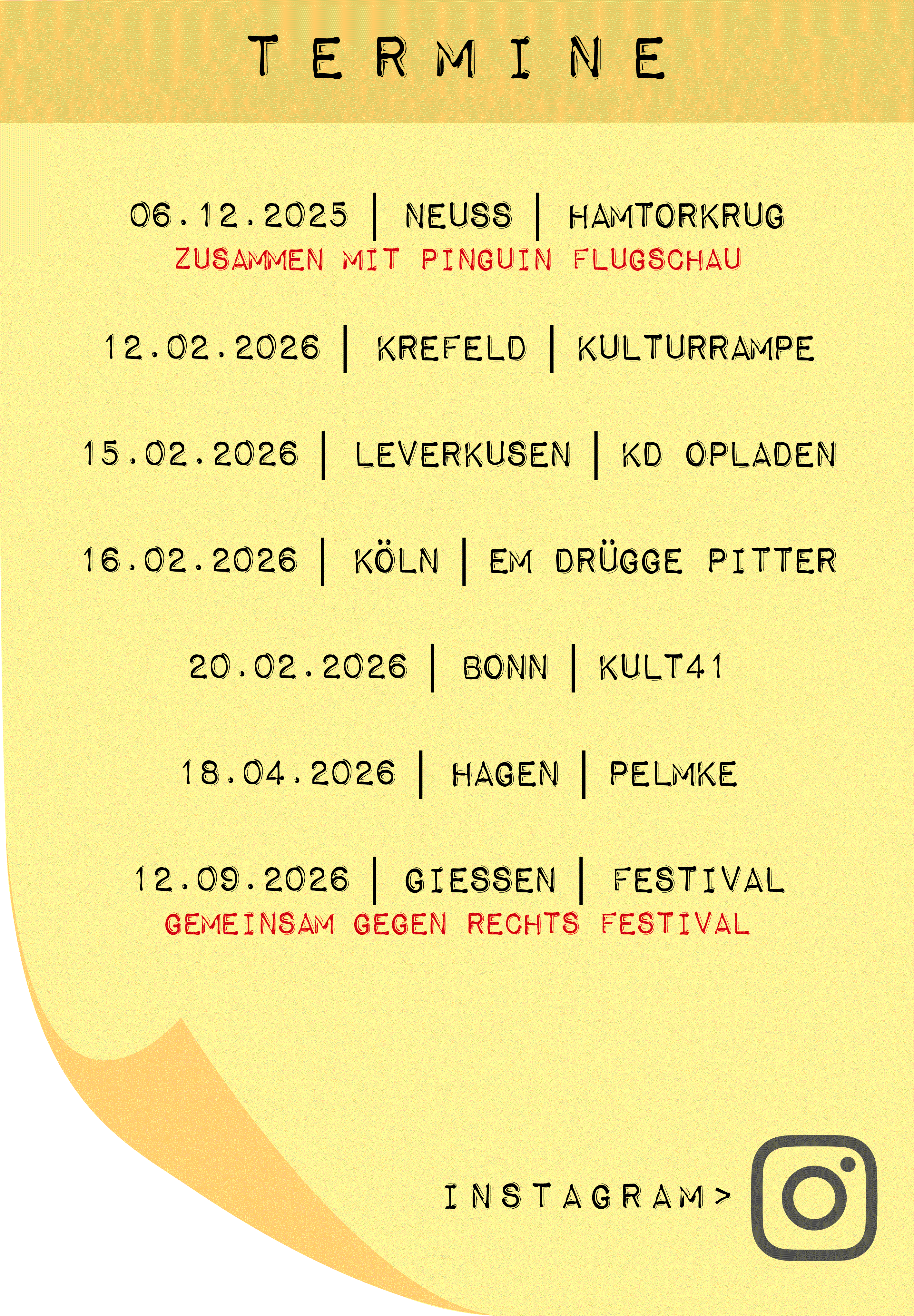 K O M M A N D O B U T T E R F A H R T